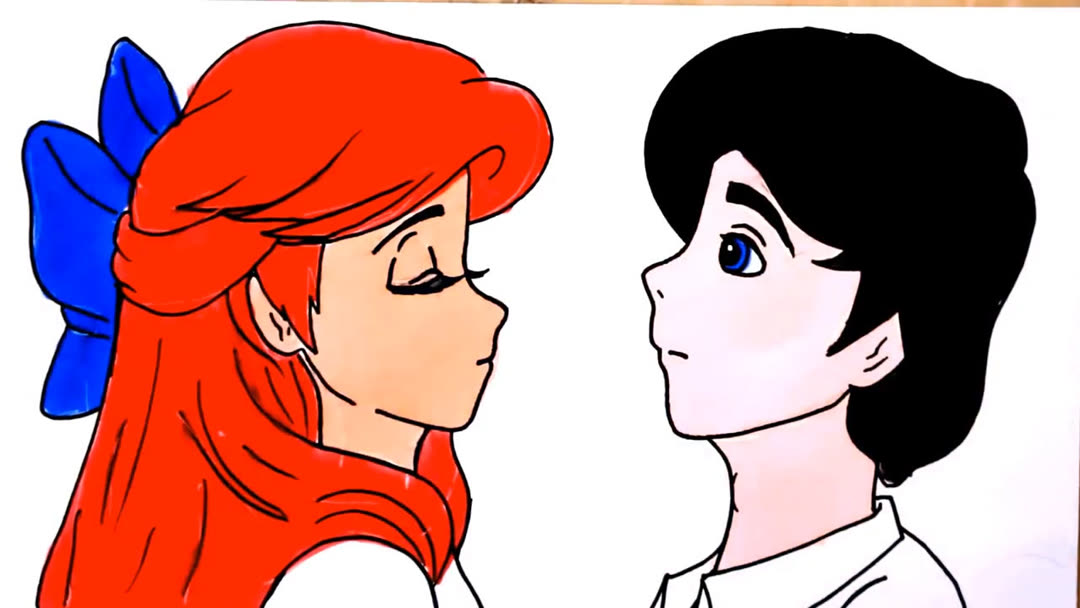 早教绘画涂鸦公主与王子简笔画,培养孩子的画画兴趣!