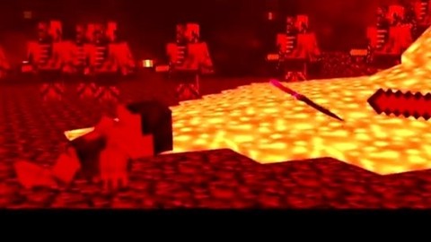 我的世界动画微电影#《终极之战!》终极对决末影之王HIM!