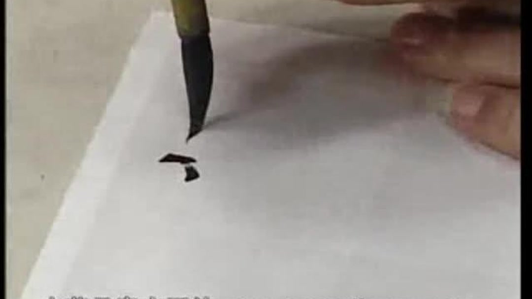 硬笔行书书法作品