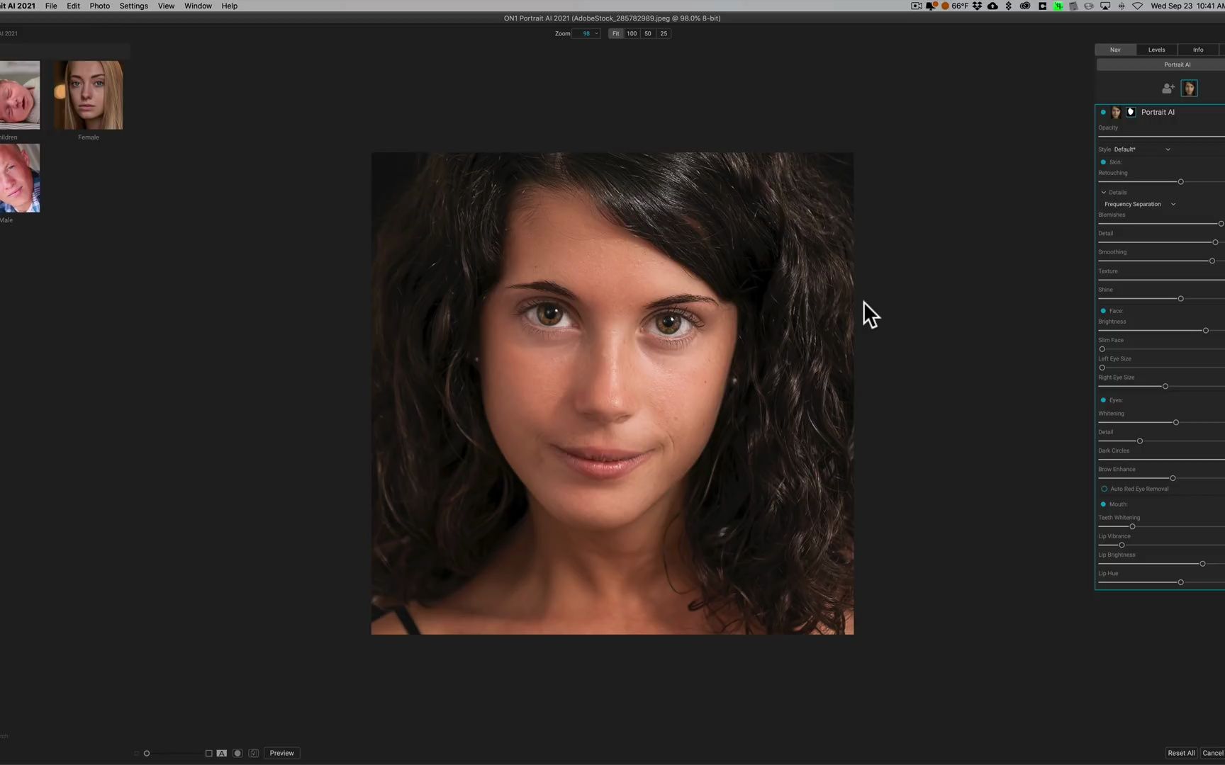 ON1 Portrait AI 2023.5 for Mac(照片肖像美容软件)