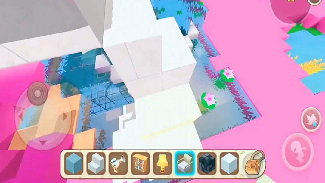 迷你世界:如何在水上建房子