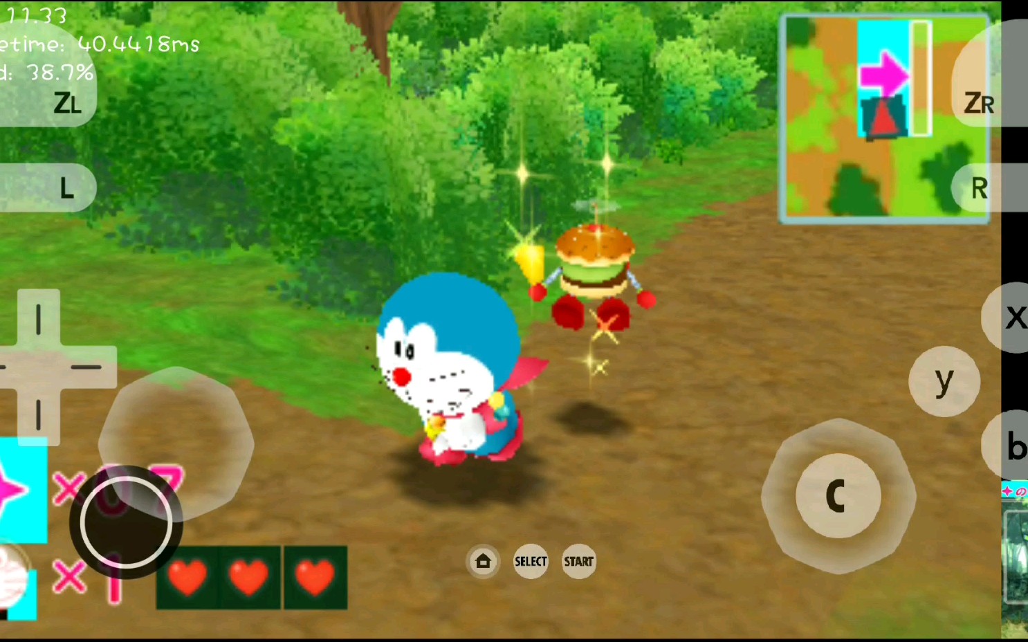 ☆骁龙845【哆啦A梦 大雄的宇宙英雄记】安卓3DS模拟器测试