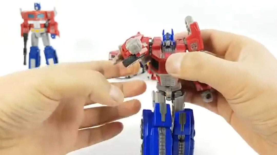 变形金刚g1focwfc围城动画世代擎天柱6卡车汽车机器人玩