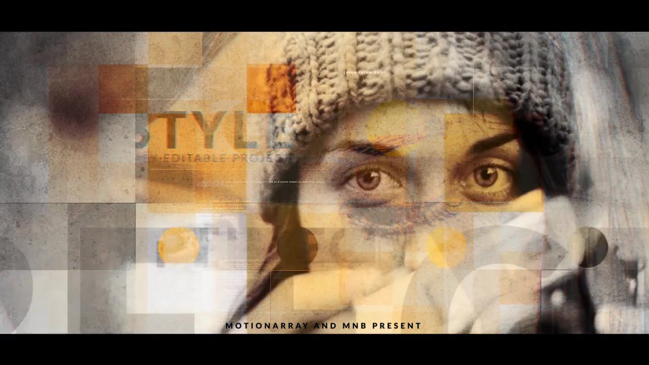 酷炫外观和富有创意照片开场AE模板