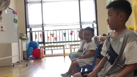 #课堂实录 #早教课堂 汉,英混合挑战#