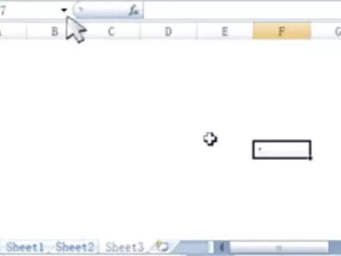 Excel.2007视频教程06-单元格操作