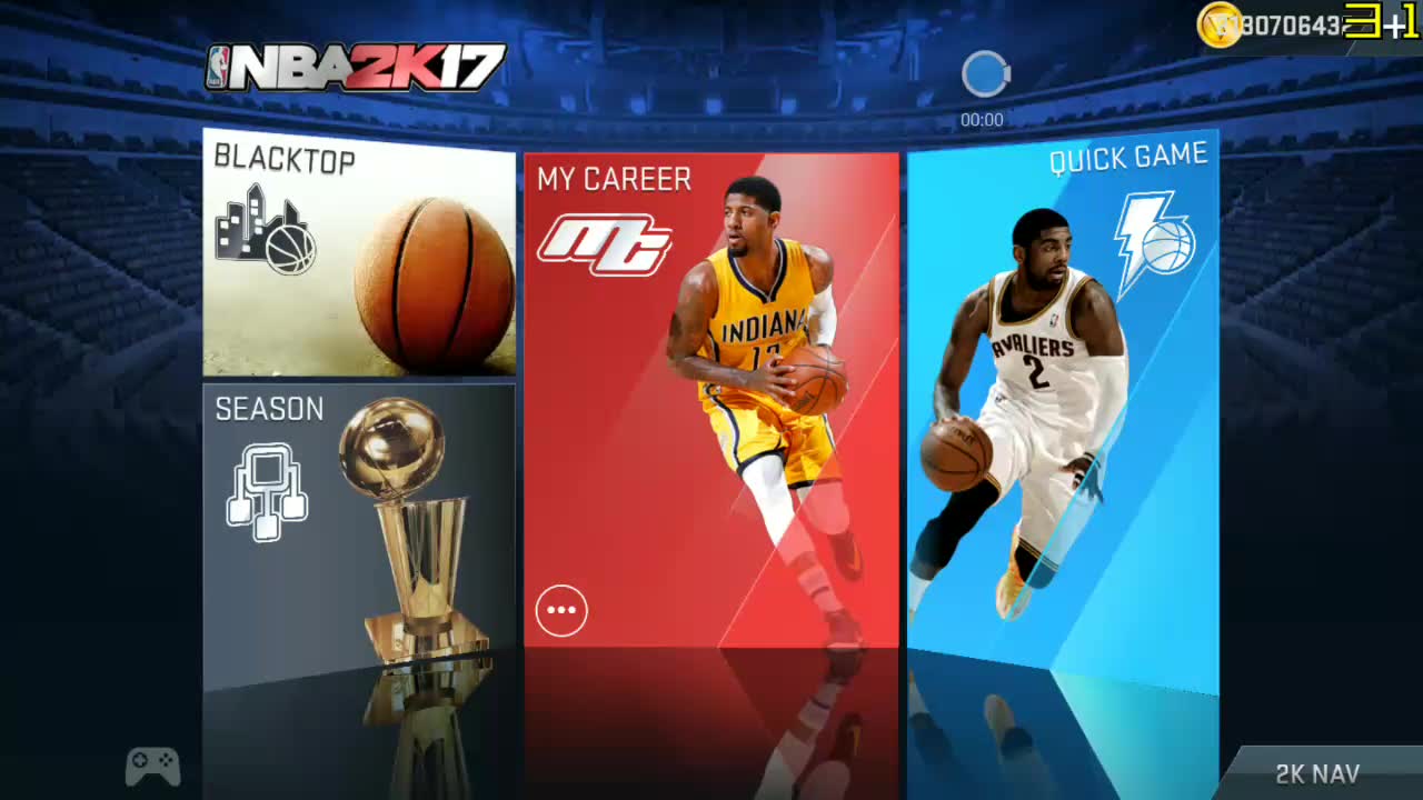 NBA2k17调出16的按键位置