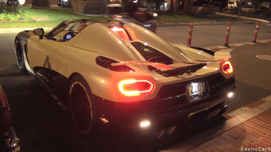 2700万柯尼塞格Agera R启动那一刻你就知道炸街神来了