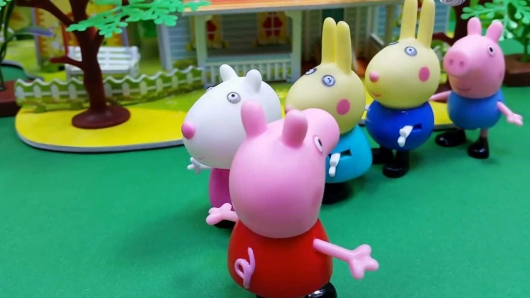 创意玩具益智视频 小猪佩奇和伙伴们的新朋友海底小纵队皮皮
