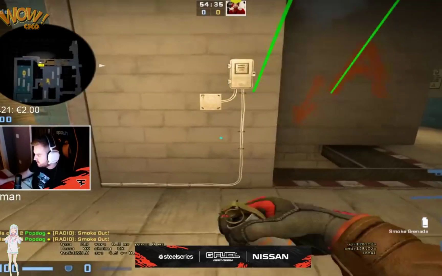 【csgo监管视频】hvh服务器?一局这么多挂?(进群免费roll)!