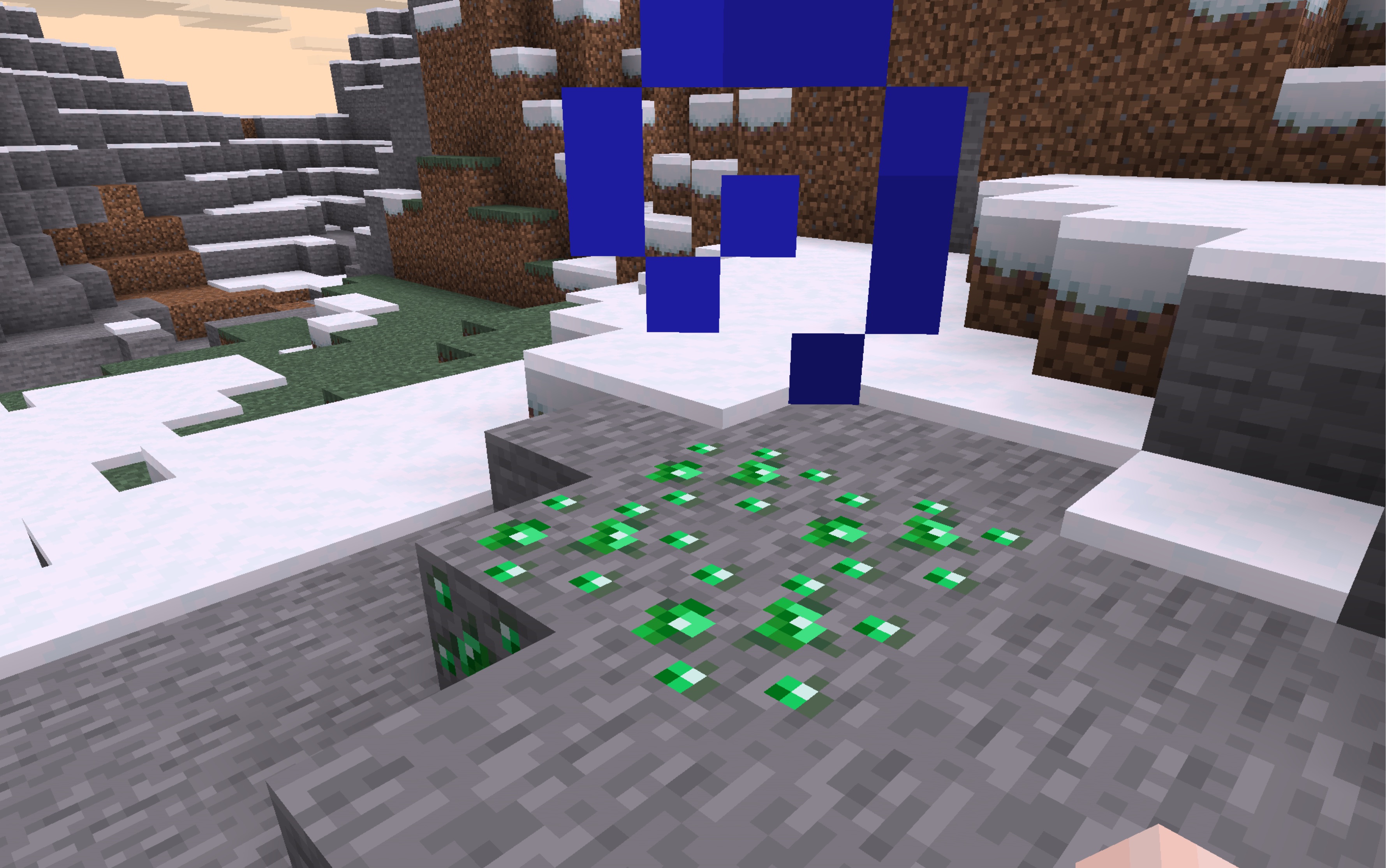 [我的世界],但有6处露天绿宝石