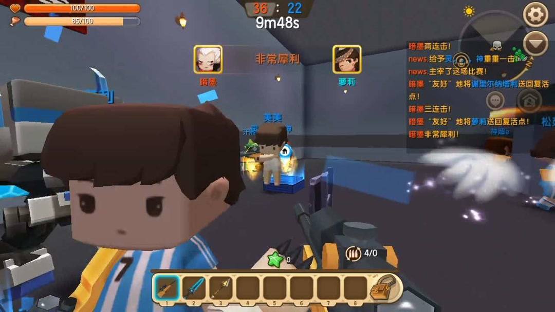 迷你世界 当一群玩家守在你的复活点是多么可怕的一件事