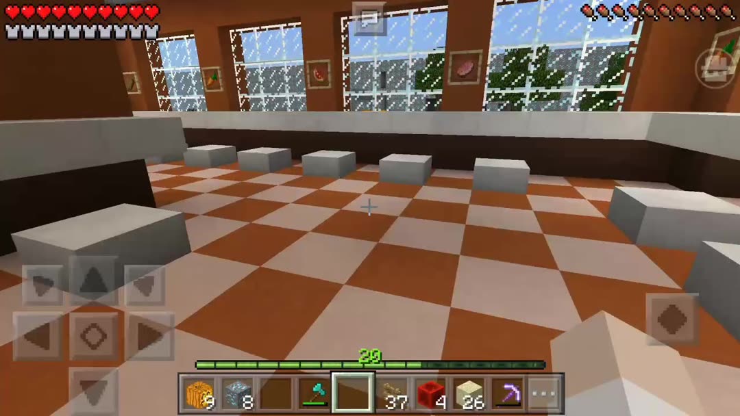 我的世界钻石大陆ep26 铁轨铺设完工,村民妹子来庆贺