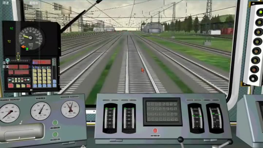 模拟火车出轨事故19