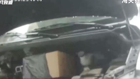 男子携带35袋毒品想入境,沧远海关警方截获运毒车