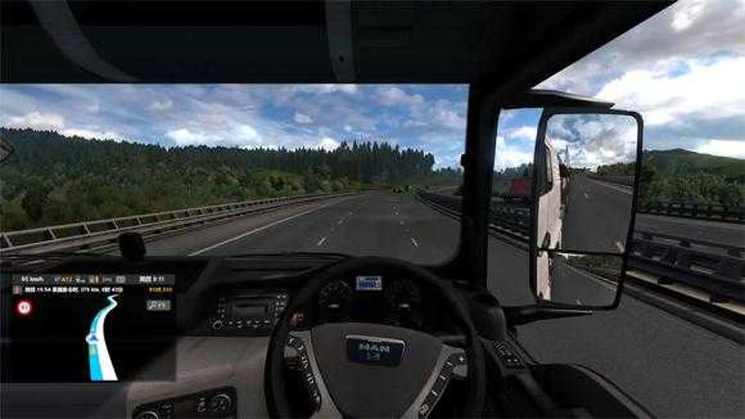 欧洲卡车模拟2 #104 曼恩TGX 运送轿车 英国大陆前往小岛