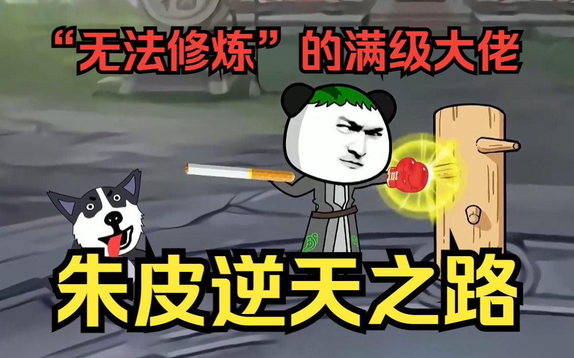 沙雕搞笑动画【朱皮逆天之路】以为自己是个菜鸟追求修仙之路,在...