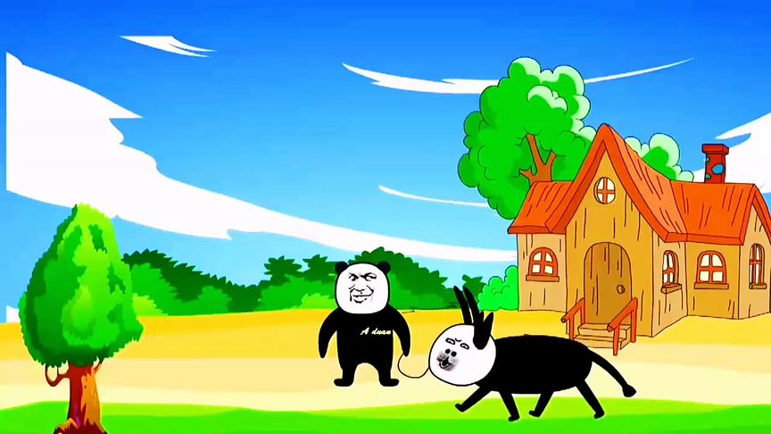 为了一块钱把亲爹打晕 #搞笑动画