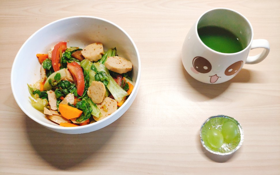 轻断食的一天/学生党自制减脂餐