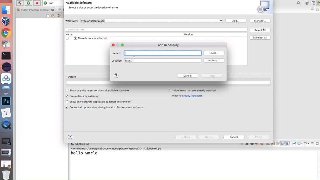 Eclipse如何配置Python?让开发更加方便
