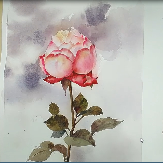 爱画水彩的丽丽 