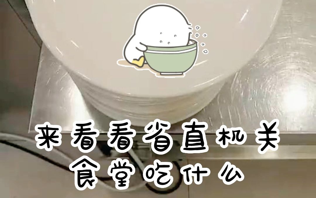 省直机关食堂15元一份的午餐,都吃些什么?