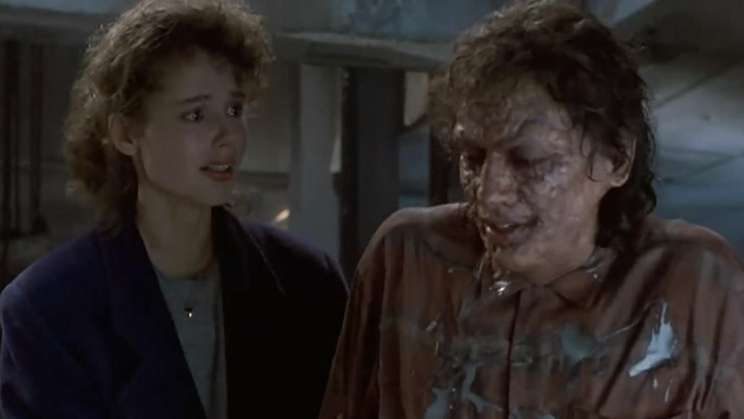 全球必看50部恐怖片之一,男子变异成为苍蝇怪,女友怀孕生怪物