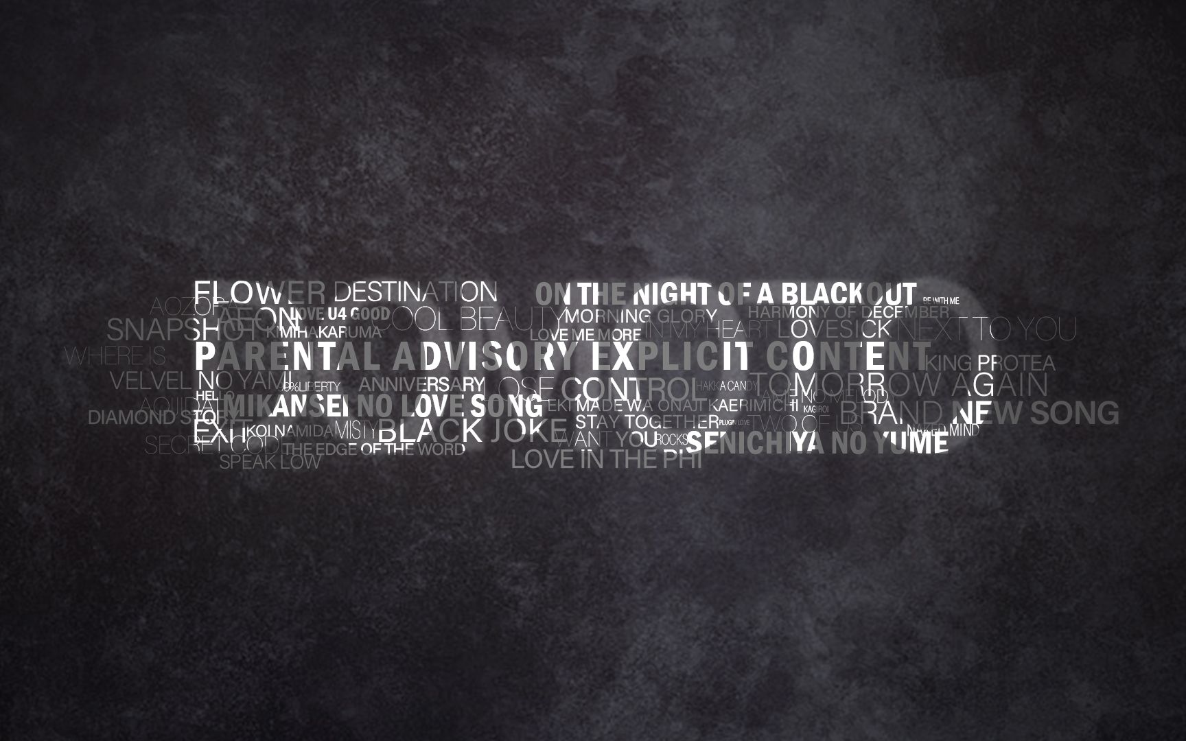 【Photoshop教程】用PS制作黑白灰纯文字风格海报