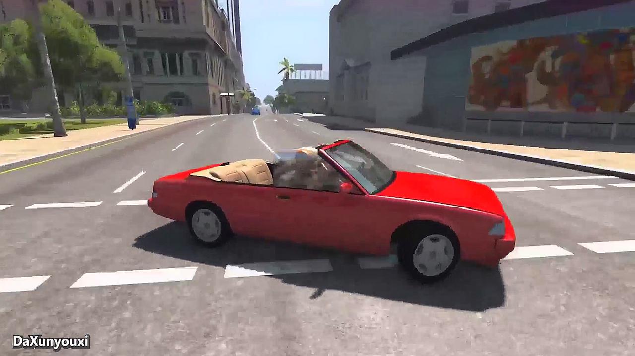 车祸模拟器:把道路当成自己家的,在上面开车会发生什么?