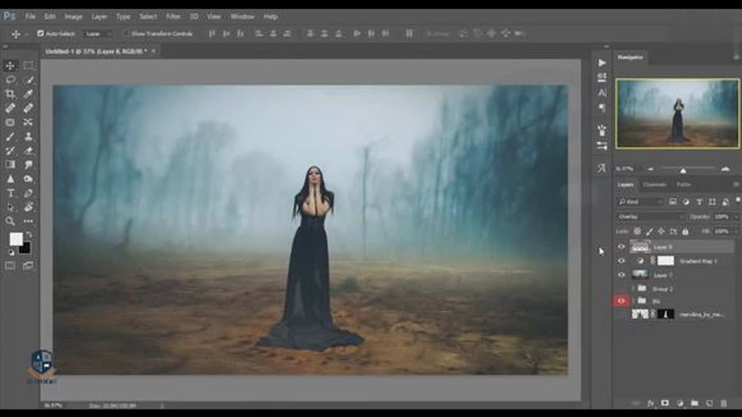 看国外大神是怎么用ps创意修图的,看懂这个ps已经入门了