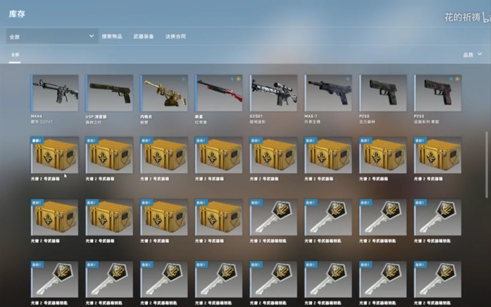 csgo开箱:12个光谱2号宝箱能开出啥?