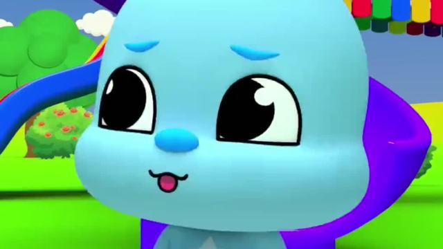 小朋友吃彩色的冰激凌,学习认识颜色,英语儿歌早教 益智动画