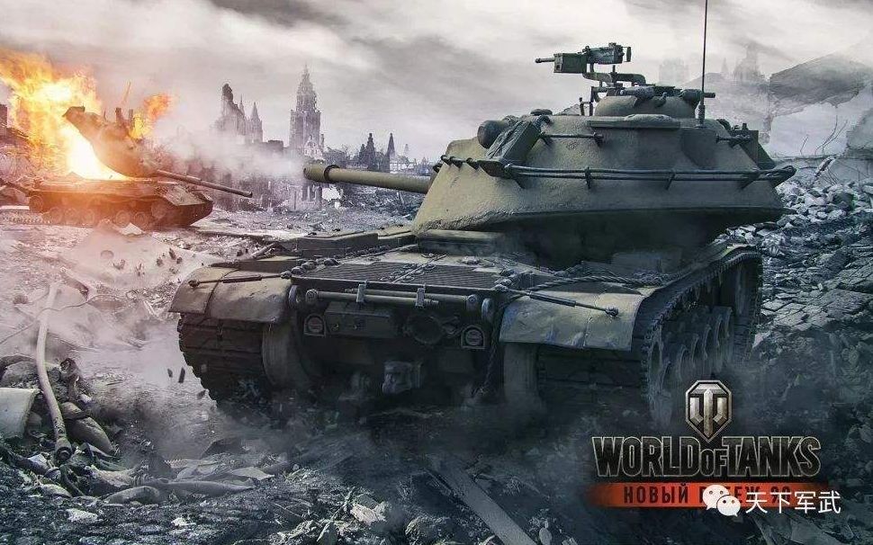 [坦克世界の投稿] M103重型坦克 我来城镇图,只办三件事:偷炮!偷炮!...