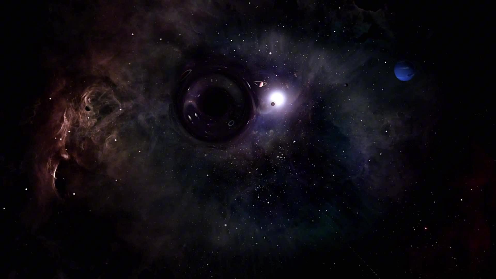 10亿个太阳!古老宇宙发现困住6个星系的巨型黑洞!