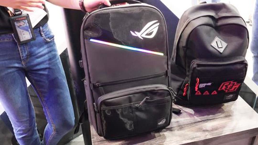 华硕杂货店上线:RGB灯效背包 卫衣 电竞椅都有!