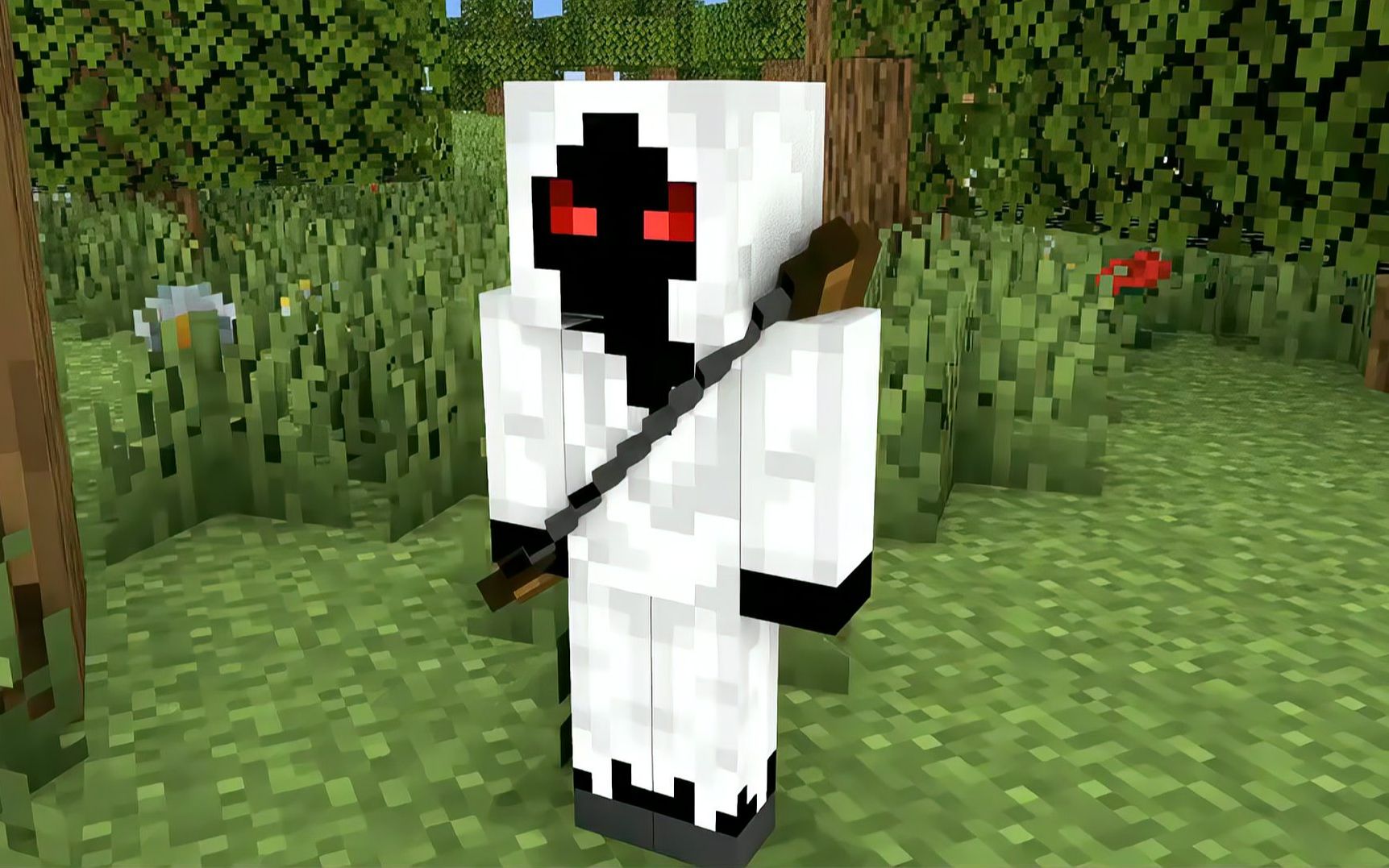 我的世界MC动画:实体303的冒险,实体303战恶狼