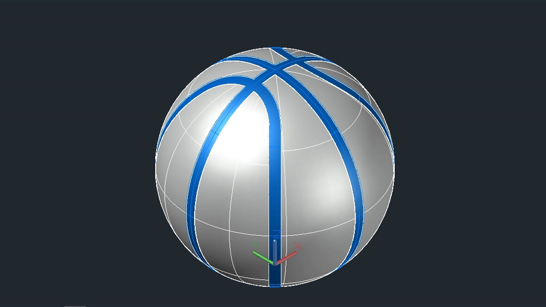 第64课-CAD篮球建模-有重要补充-忠明的CAD课