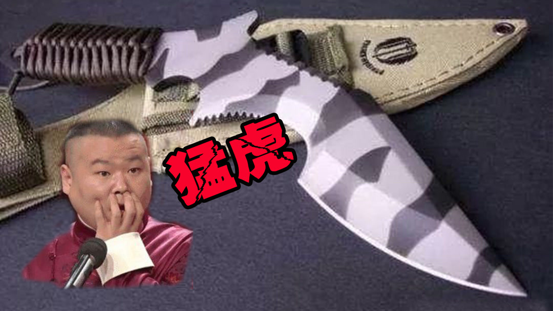 世界十大知名军用匕首之一:猛虎刀,刀型彪悍,特种兵们的钟爱