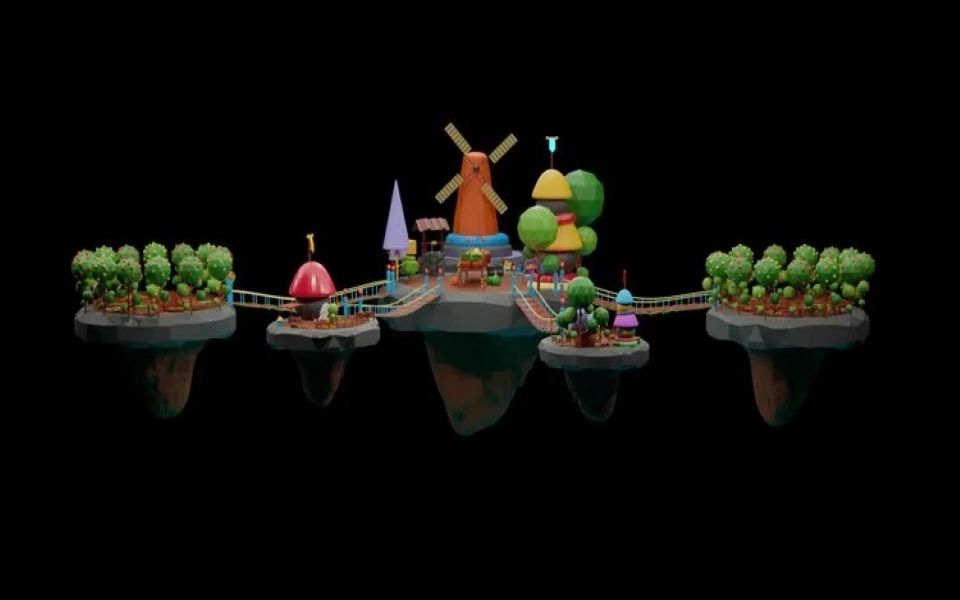 【Blender】学习 Blender 3D 建模