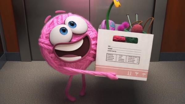 皮克斯动画短片《毛球入职记》,暗喻职场女性...