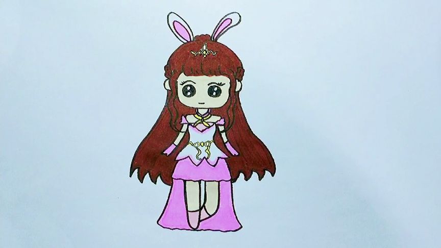 画斗罗大陆之萌萌版的小舞,太美了