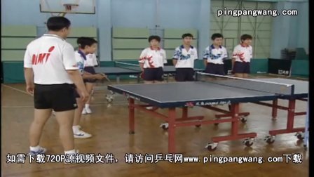 直拍推挡的各种技术
