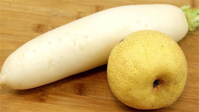 今天才知道,白萝卜和梨放一起煮,还有这么厉害作用,早学早受益