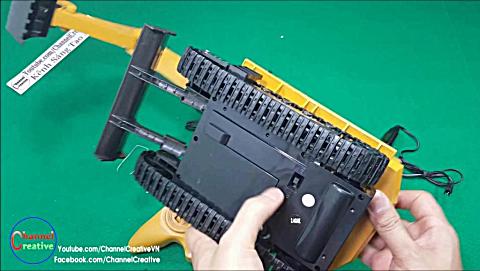 RC 遥控挖掘机模型 HUINA 开箱测试