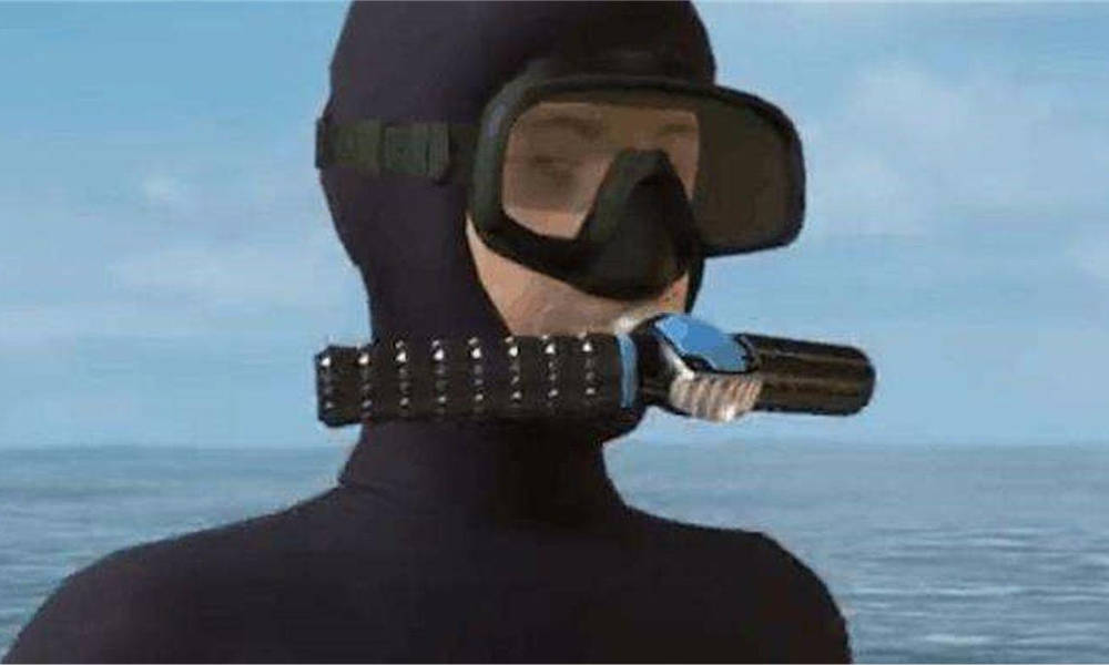 牛人发明鱼鳃呼吸器,戴上它可在水下呼吸,以后潜水不用氧气瓶了