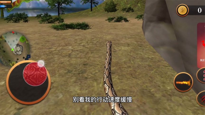 蟒蛇模拟器:我化身大蟒蛇潜入水中捕捉野鸭