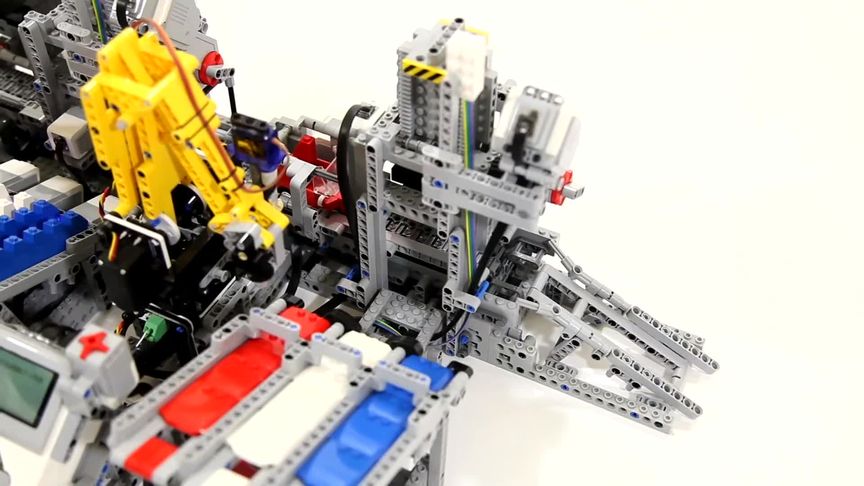 一辆红色小汽车的生产全过程!你会了吗?#乐高moc #乐高 #模型