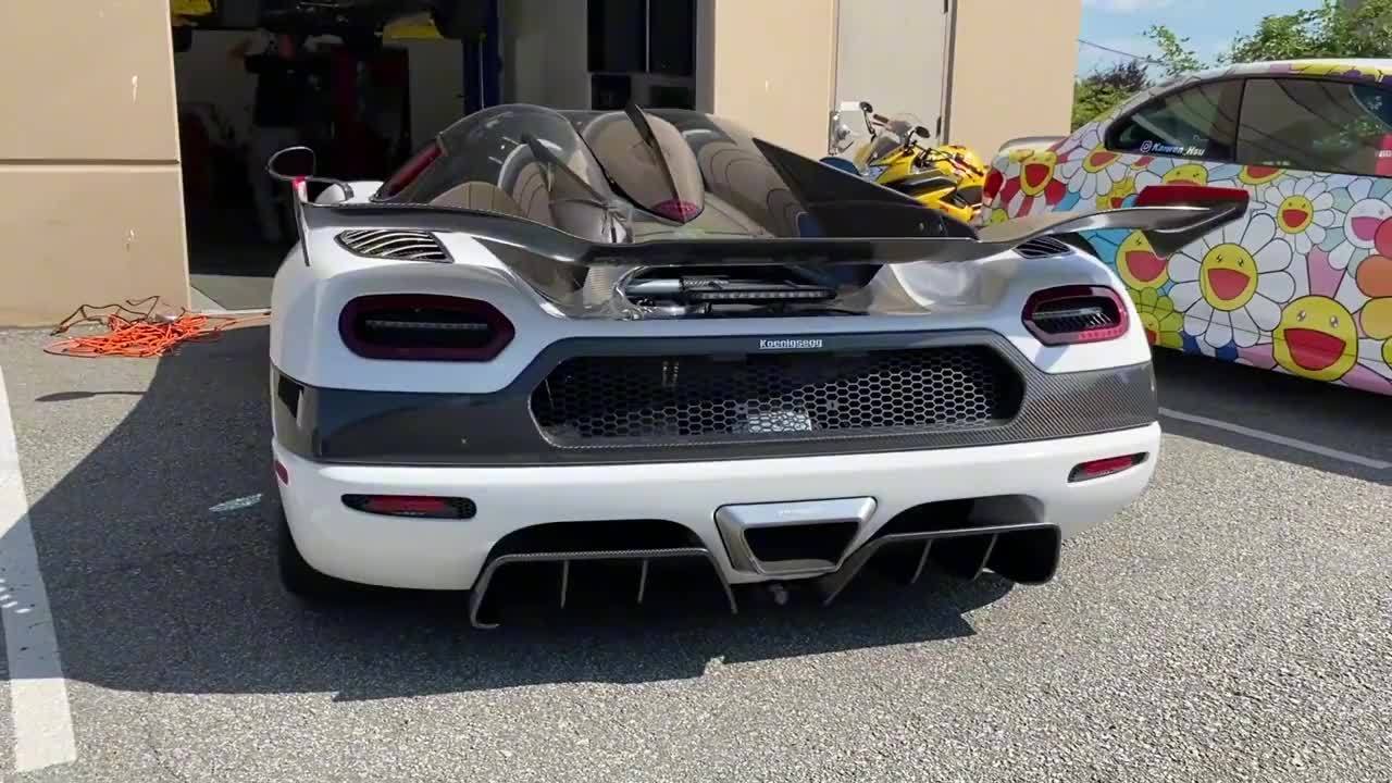 柯尼塞格AgeraRS到货,近距离感受下,什么叫做霸气!