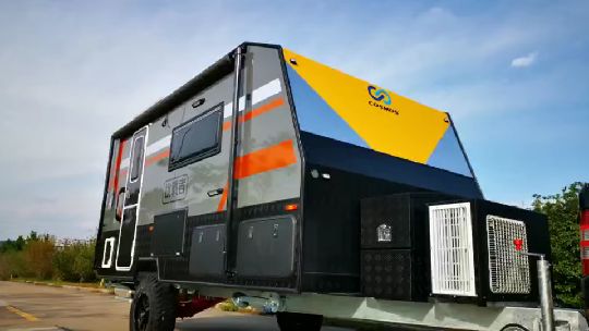 15w的移动房子,每天可以在不一样的地方打开窗看看不一样的风景