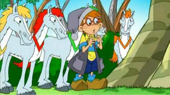 动漫《安娜的故事》:农夫小子弟弟成功完成任务,解救马的咒语!